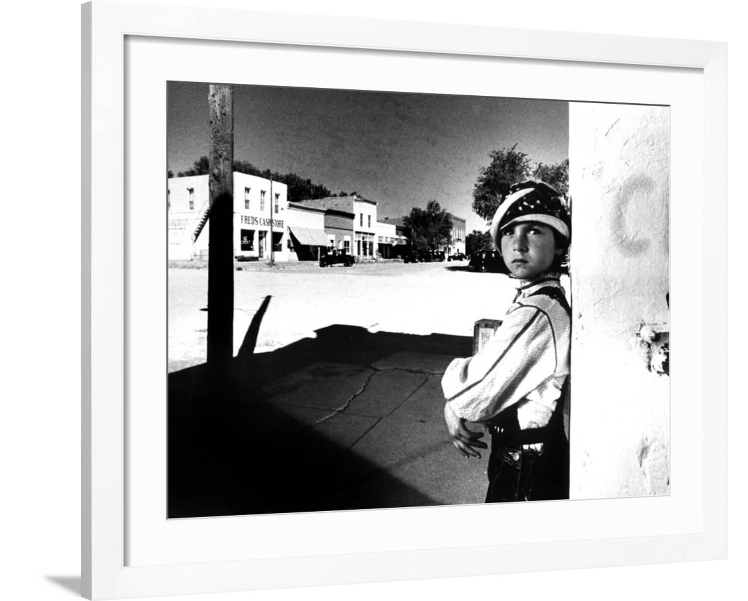 Art.com Paper Moon, Tatum O'Neal, 1973 Photo, White Frame Wall Art, 40 ...