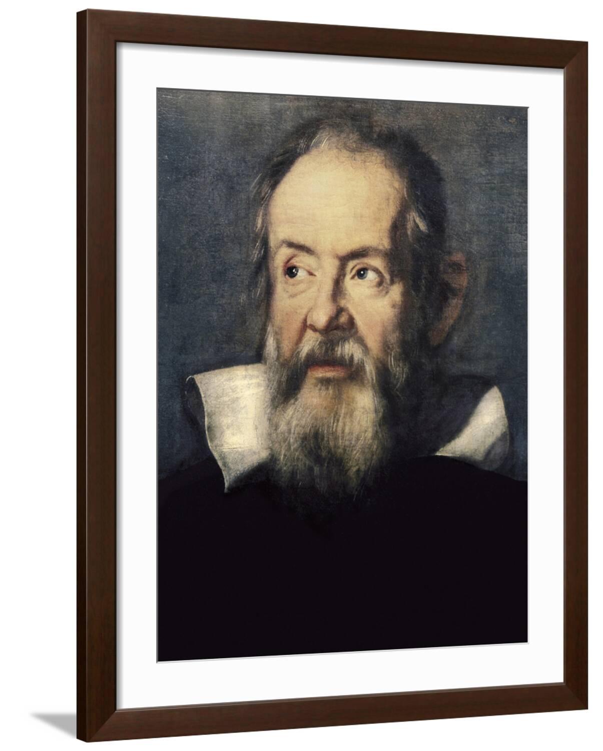 Art.com Portrait of Galileo Galilei Art Print by Justus Sustermans ...