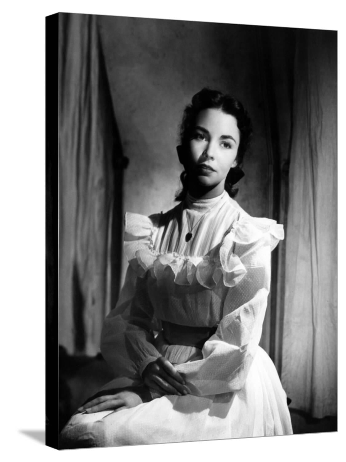 Art.com Portrait of Jennie, Jennifer Jones, 1948 Stretched Canvas Print ...