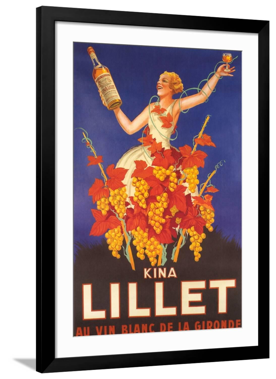 Art.com Poster for Kina Lillet Art Print, Black Frame Wall Art, 32" x ...