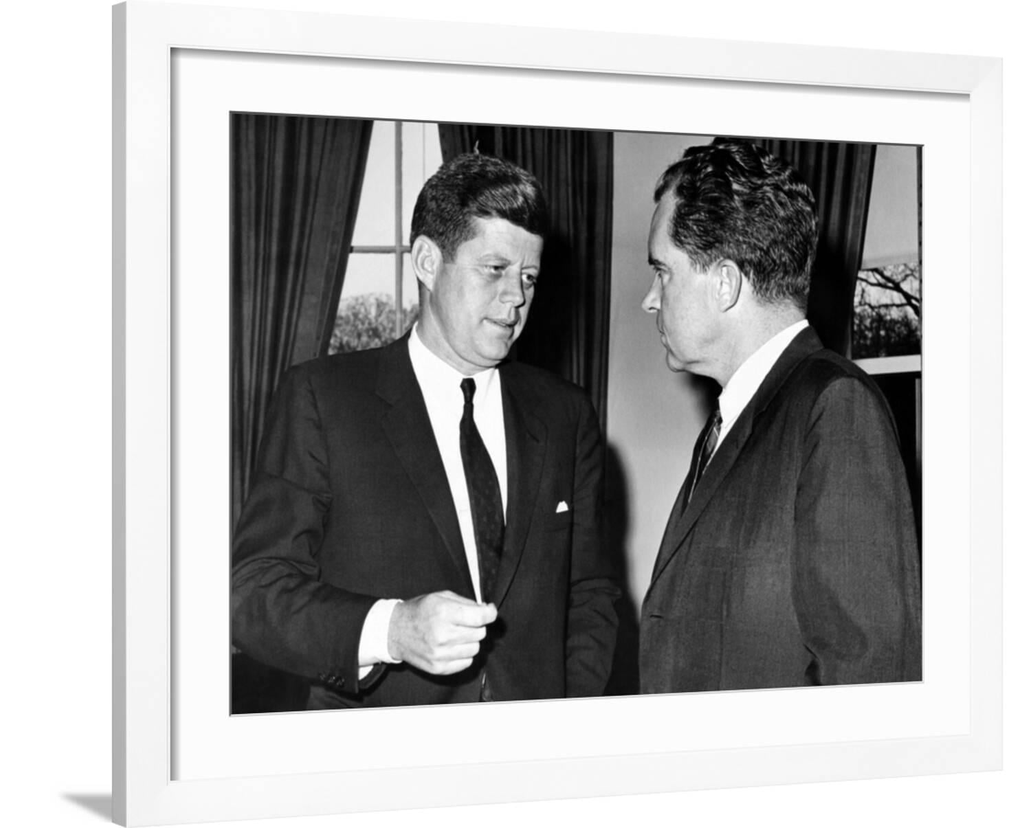 Art.com President John Kennedy Confers with Former Vice President ...