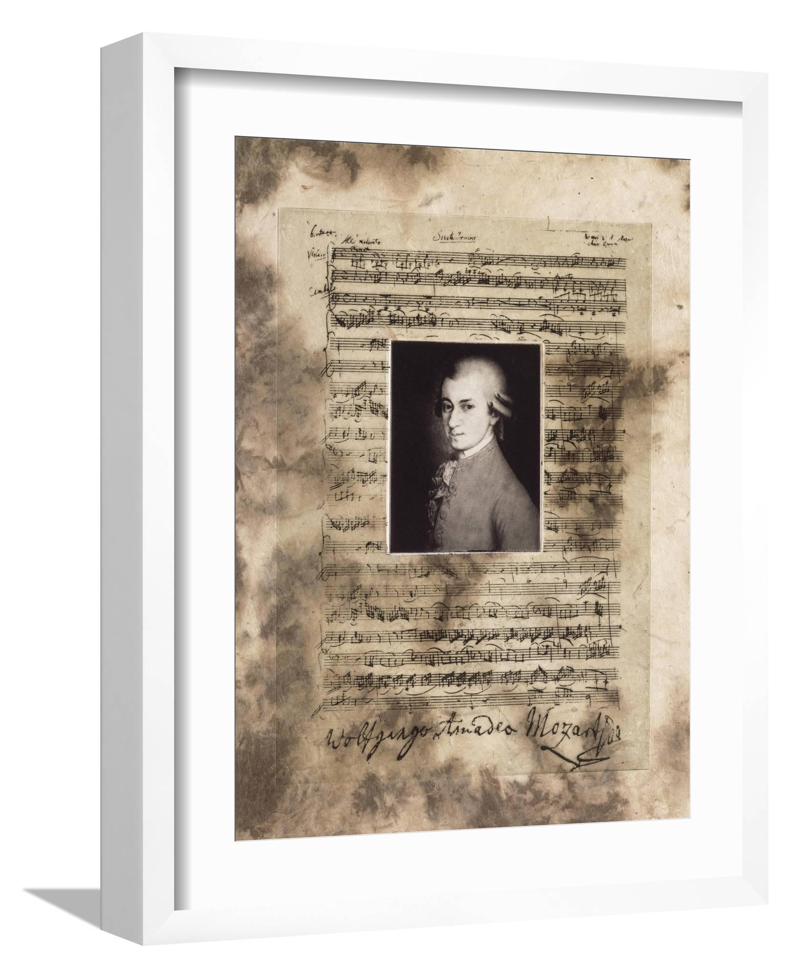 Art.com Principles of Music-Mozart Giclee Print by Susan Hartenhoff ...