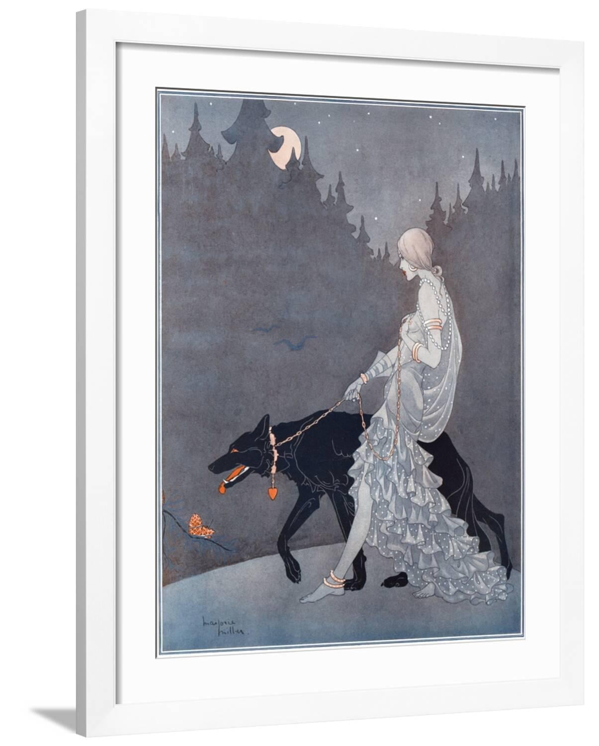 Art.com Queen of the Night by Marjorie Miller Photographic Print, White ...