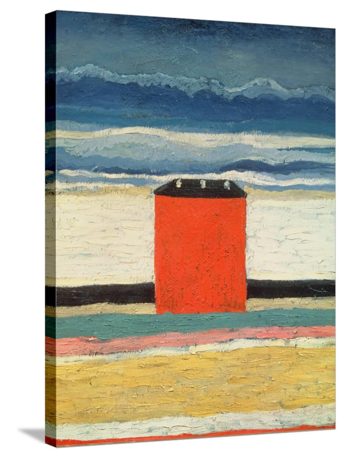 Art.com Red House, 1932 Stretched Canvas Print Wall Art by Kasimir ...