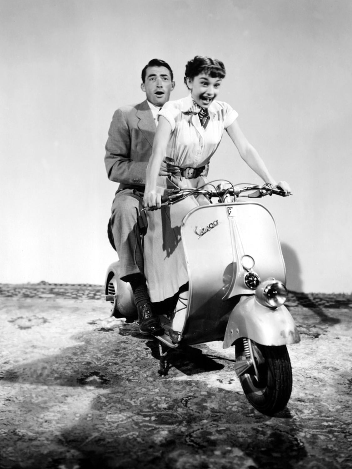 Art.com Roman Holiday, Audrey Hepburn, Gregory Peck, 1953 Photo, 18" x ...
