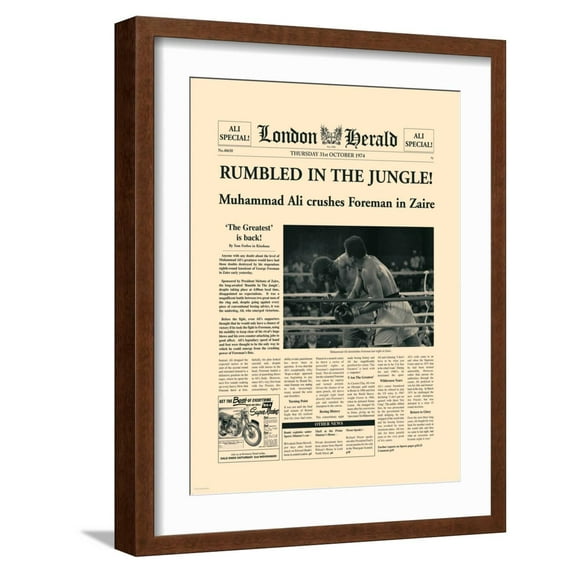Art.com Rumbled In The Jungle! Art Print by The Vintage Collection ...
