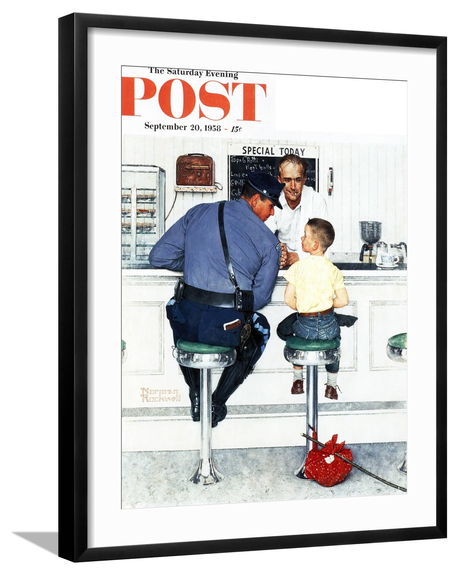 Art.com Runaway Saturday Evening Post Cover, September 20,1958 Giclee ...