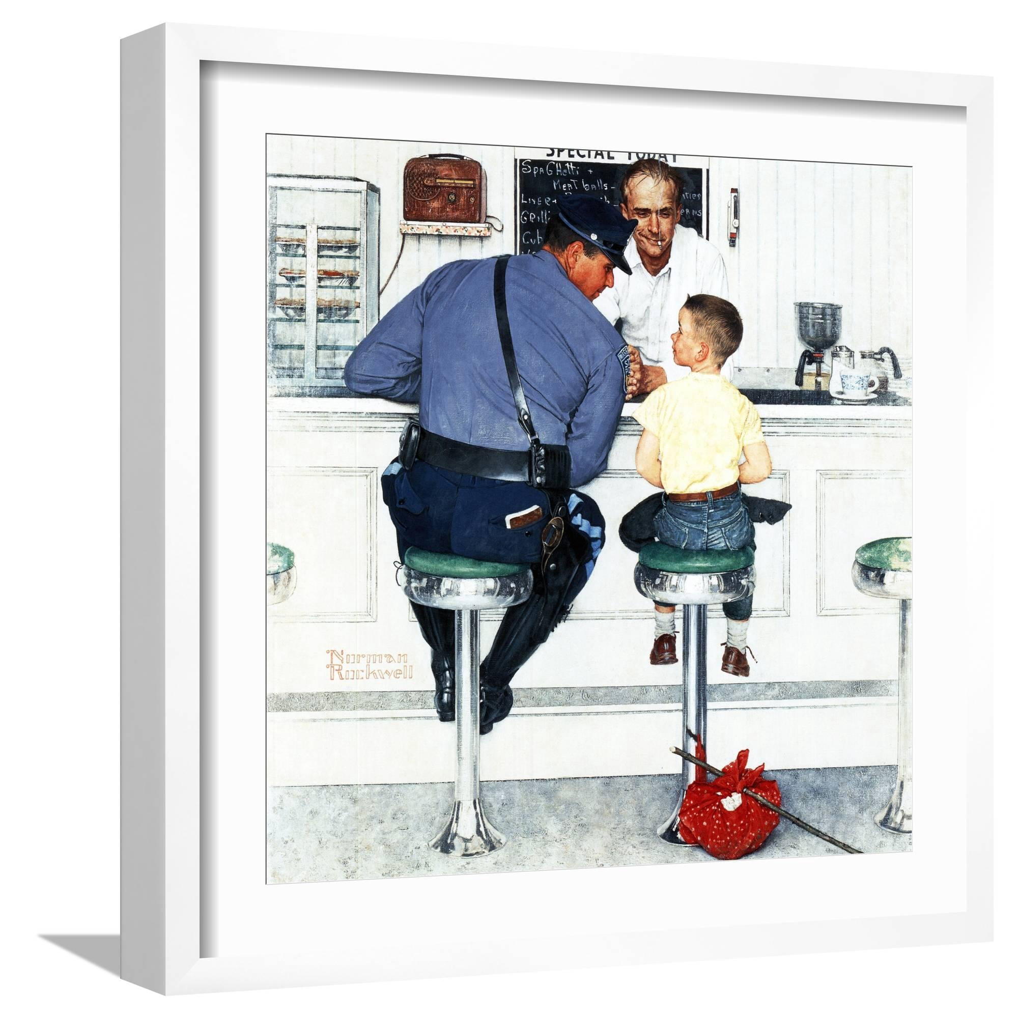 Art.com Runaway, September 20,1958 Giclee Print by Norman Rockwell ...