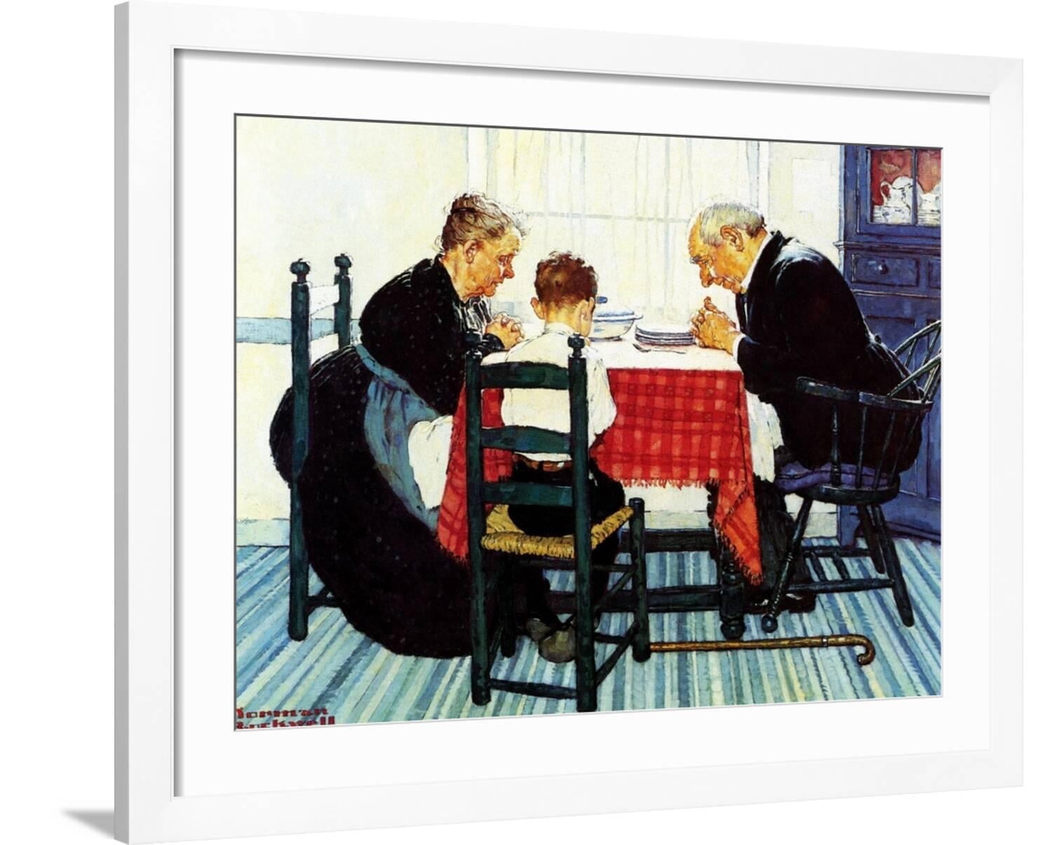 Art.com Rural Vacation (or Family Grace) Giclee Print by Norman ...