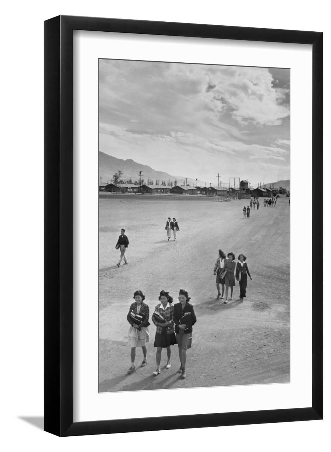 Art.com School Children Art Print by Ansel Adams, Black Frame Wall Art ...