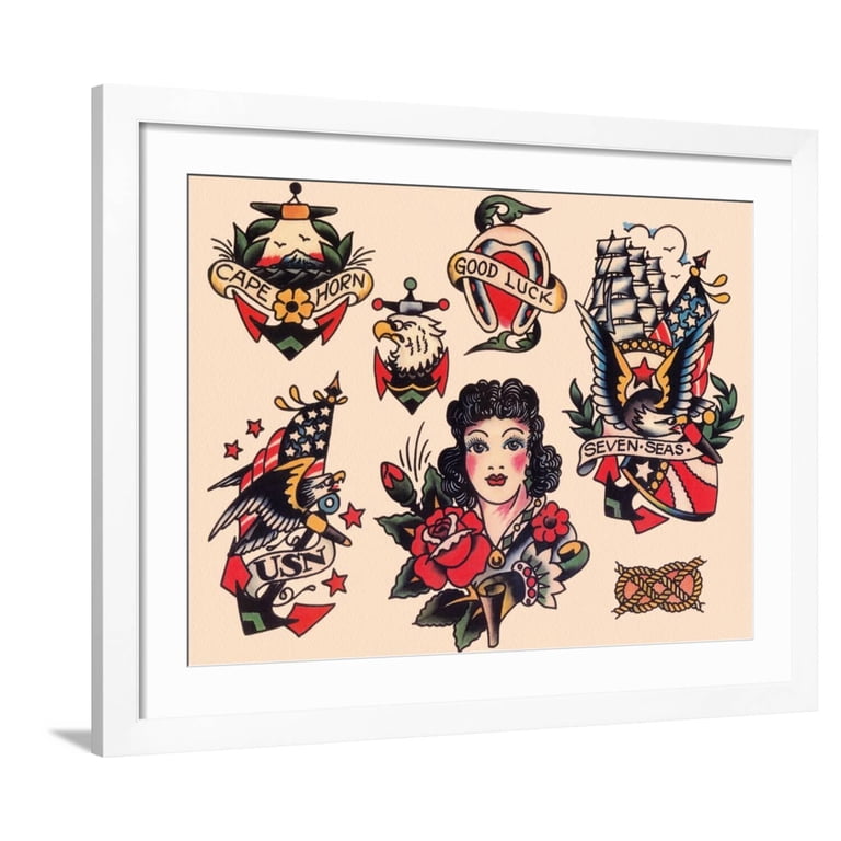 Sailor Jerry Art Sailor Jerry Hearts/Flowers Vol. 3