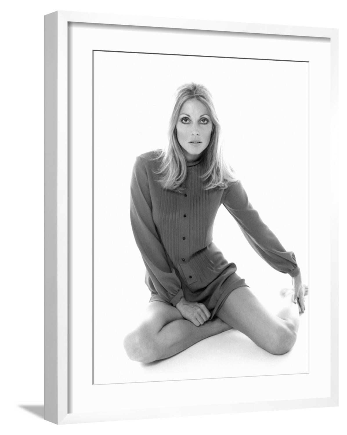 Art.com Sharon Tate, Ca. 1967 Photo, White Frame Wall Art, 23" x 29 ...