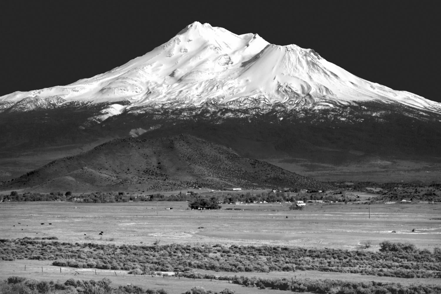Art.com Shasta County Spring BW Photo by Douglas Taylor, 24" x 16 ...