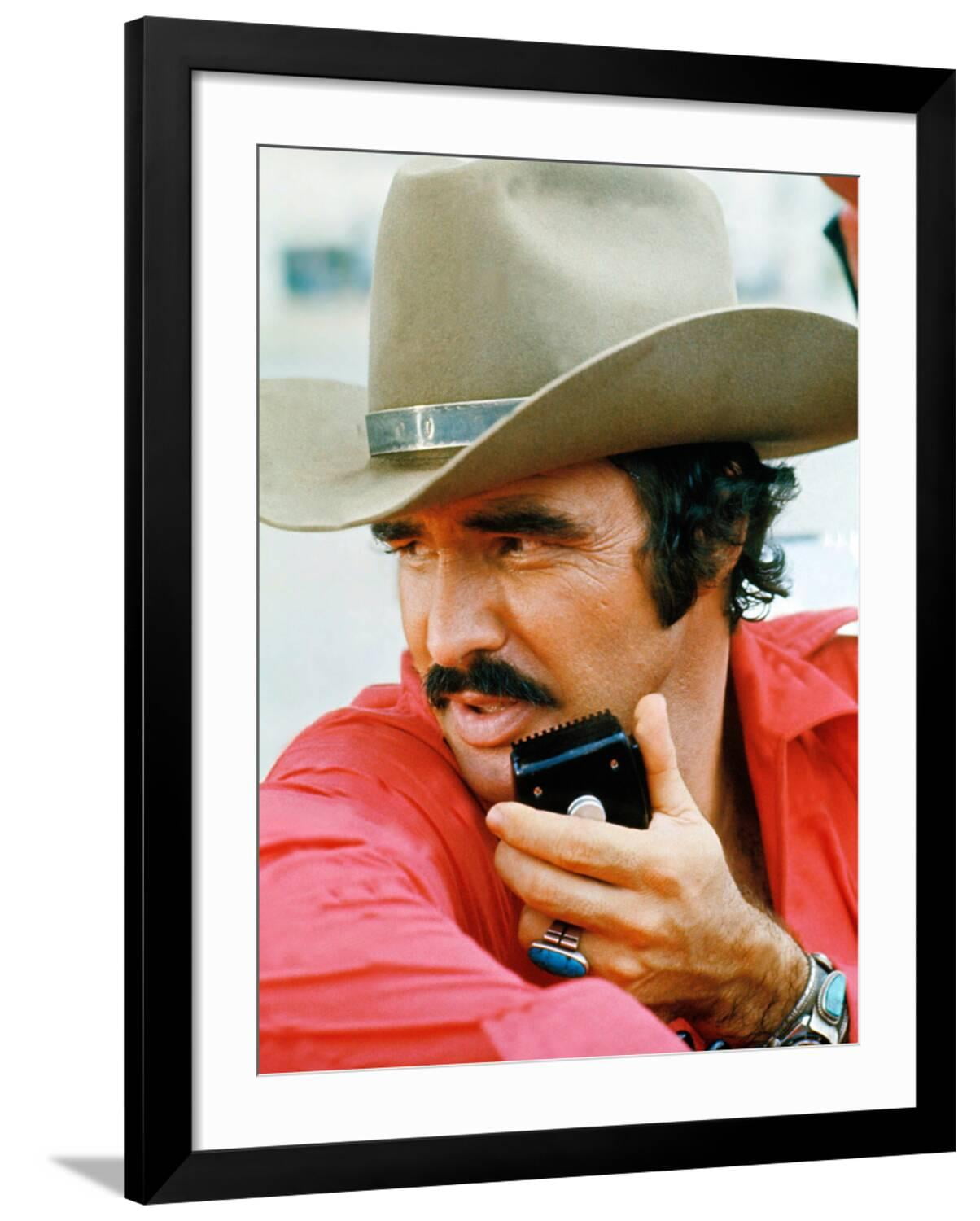 Art.com Smokey And The Bandit, Burt Reynolds, 1977 Photo, Black Frame ...