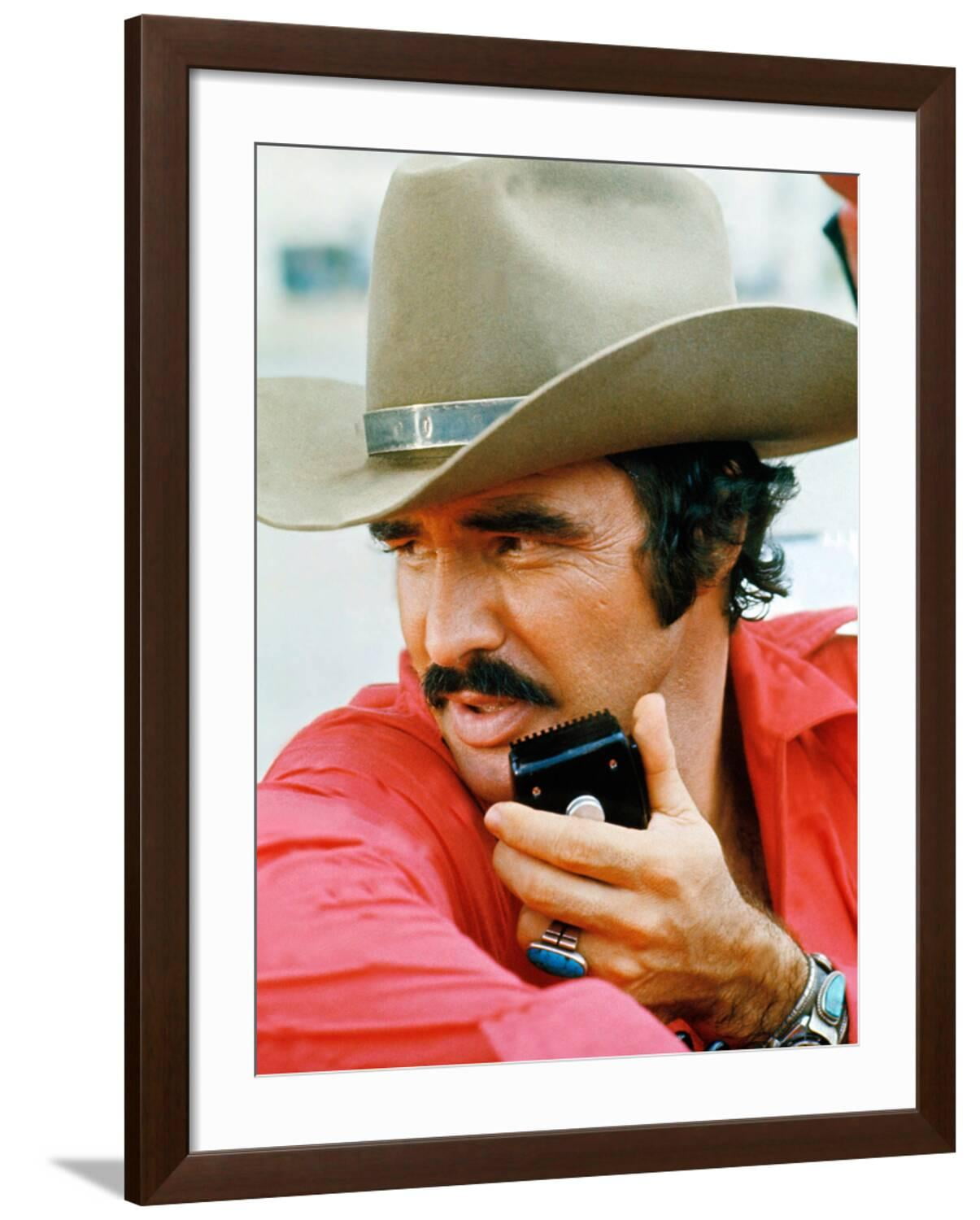 Art.com Smokey And The Bandit, Burt Reynolds, 1977 Photo, Brown Frame ...