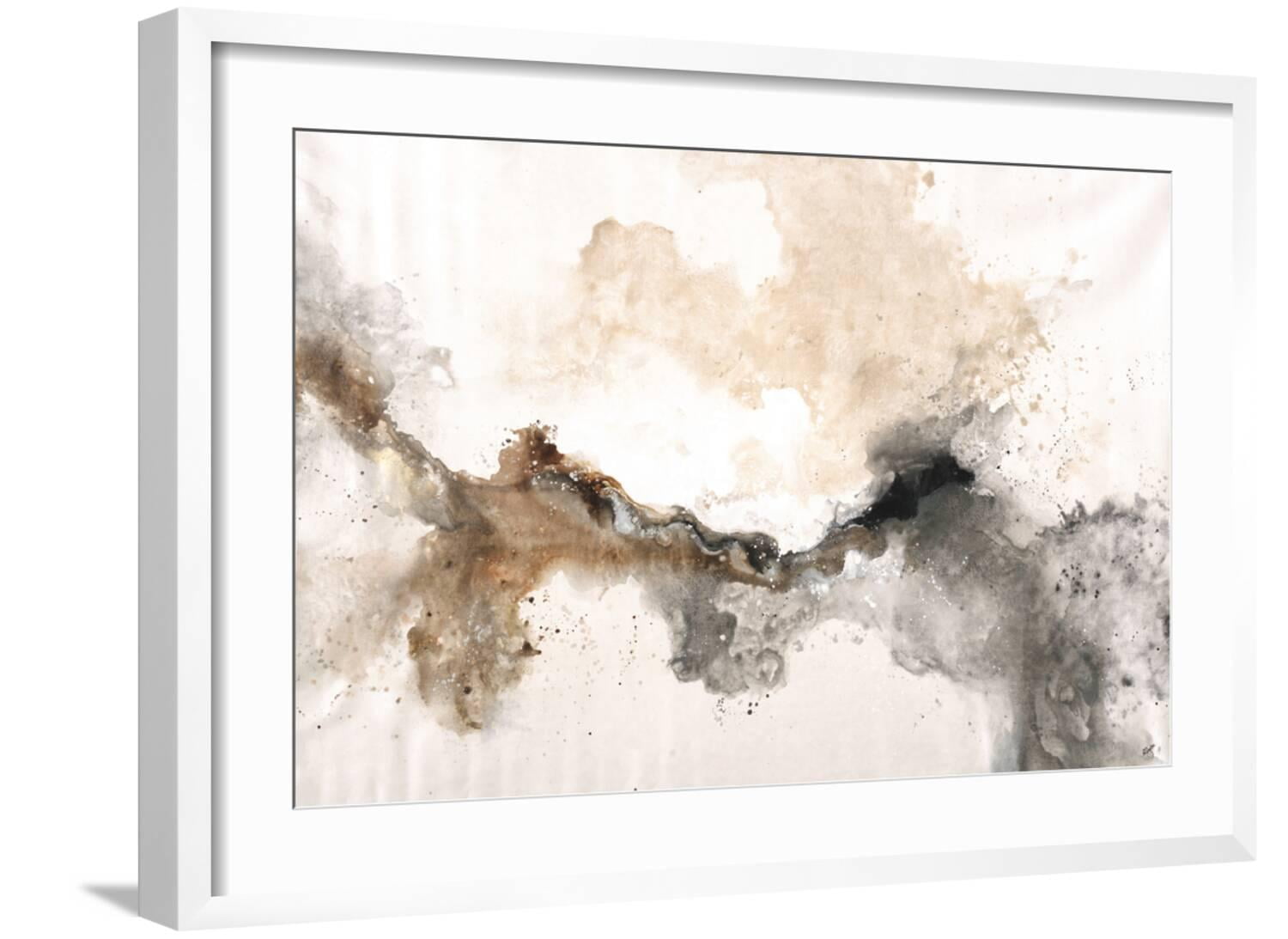 Art.com Soft Stream Giclee Print by Rikki Drotar, White Frame Wall Art ...