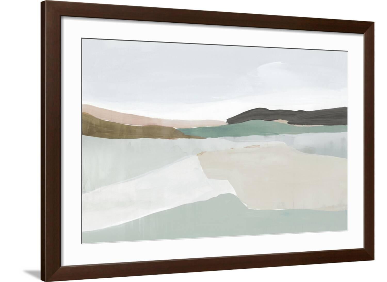 Art.com Sole of the Land I Art Print by Isabelle Z, Brown Frame Wall ...