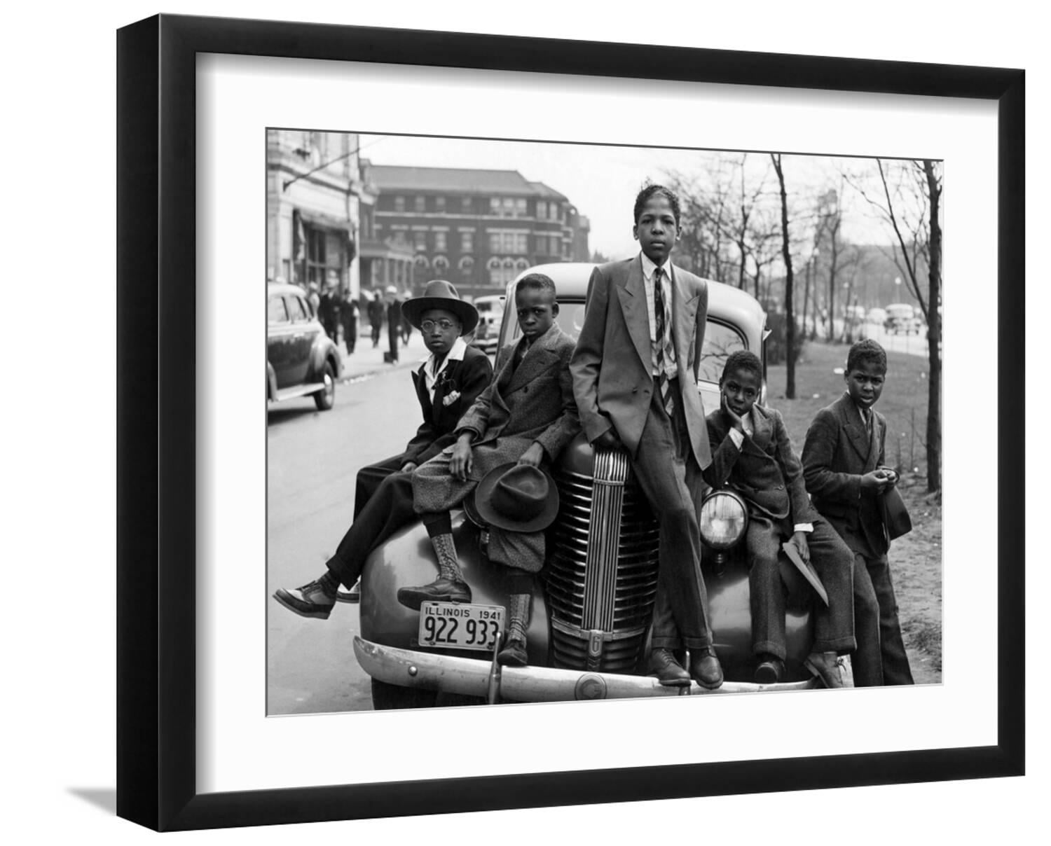 Art.com Southside Boys, Chicago, c.1941 Photographic Print by Russell ...