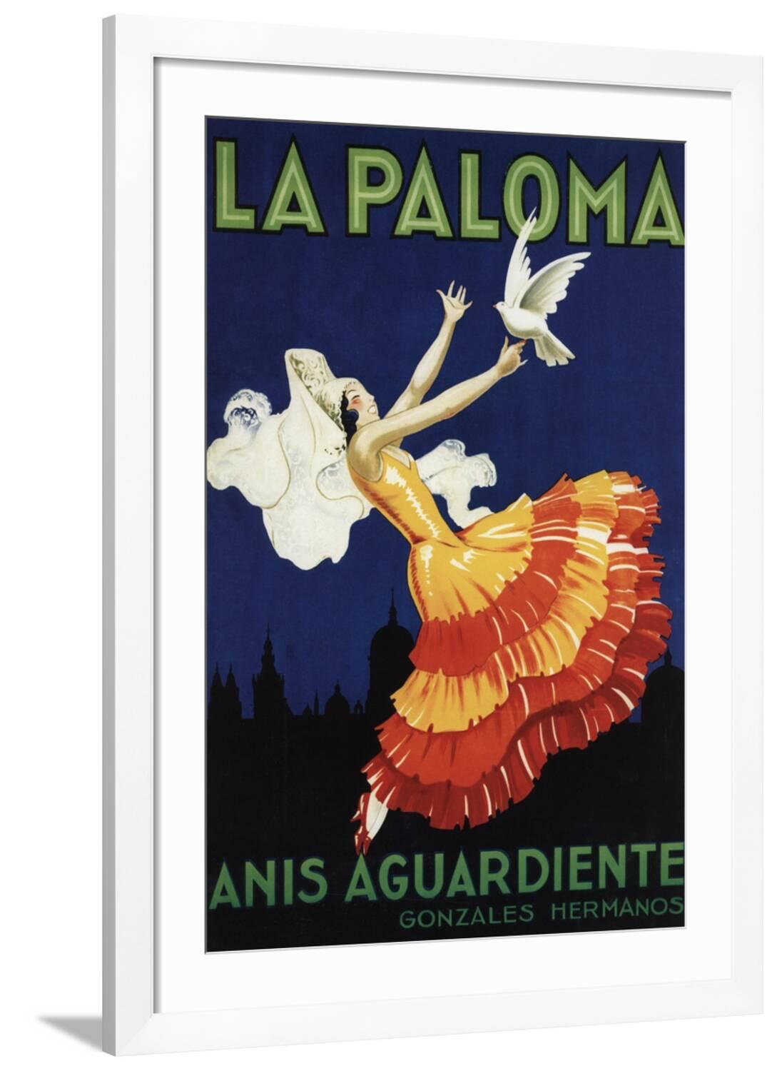 Art.com Spain - La Paloma - Anis Aguardiente Promotional Poster Art ...