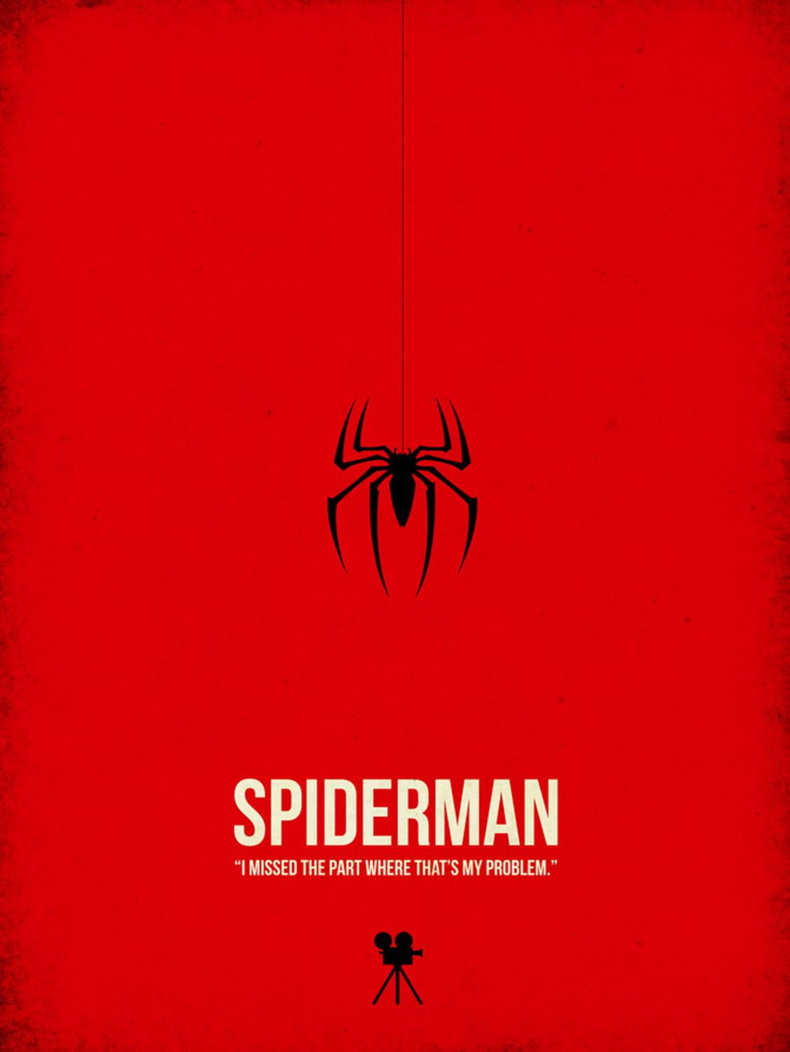 Art.com Spiderman Art Print by David Brodsky, 12" x 16" - Walmart.com