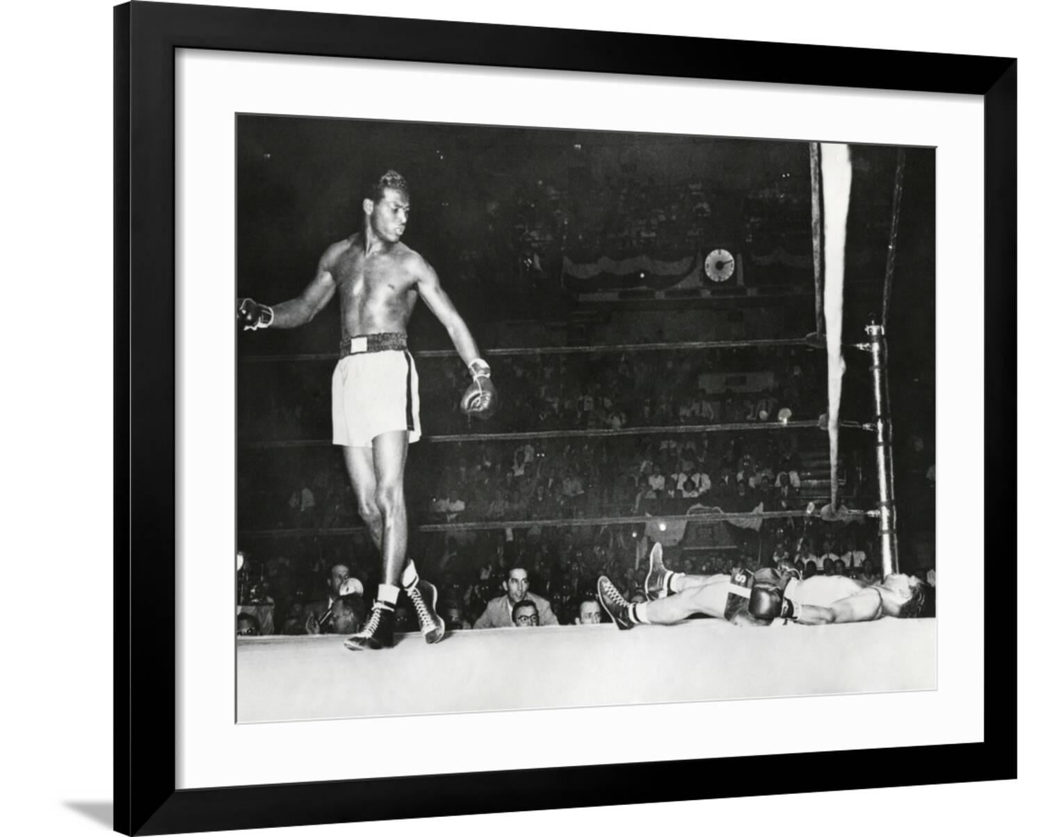Art.com Sugar Ray Robinson, Knocked Out Filipino Flashy Sebastian in ...