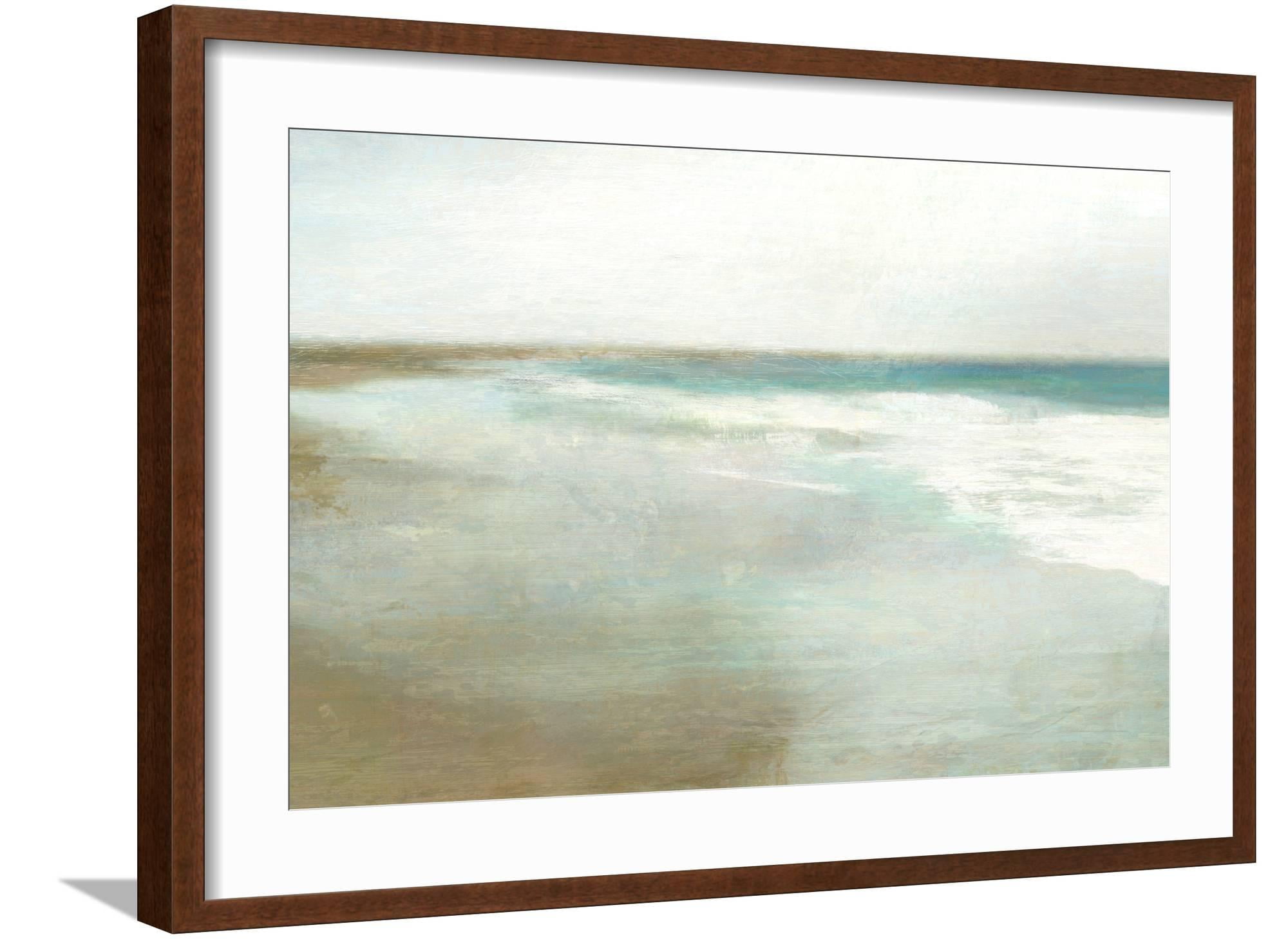 Art.com Surfside Art Print by Suzanne Nicoll, Brown Frame Wall Art, 29 ...