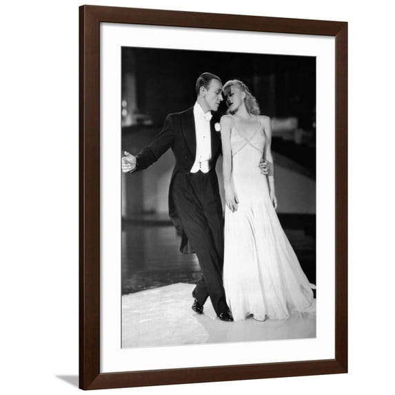 Art.com Swing Time, Fred Astaire, Ginger Rogers, 1936 Photo, Brown ...
