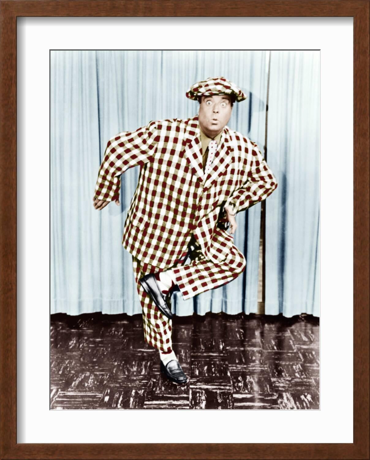 Art.com THE JACKIE GLEASON SHOW, Jackie Gleason, 1952-1957 Photo, Brown ...