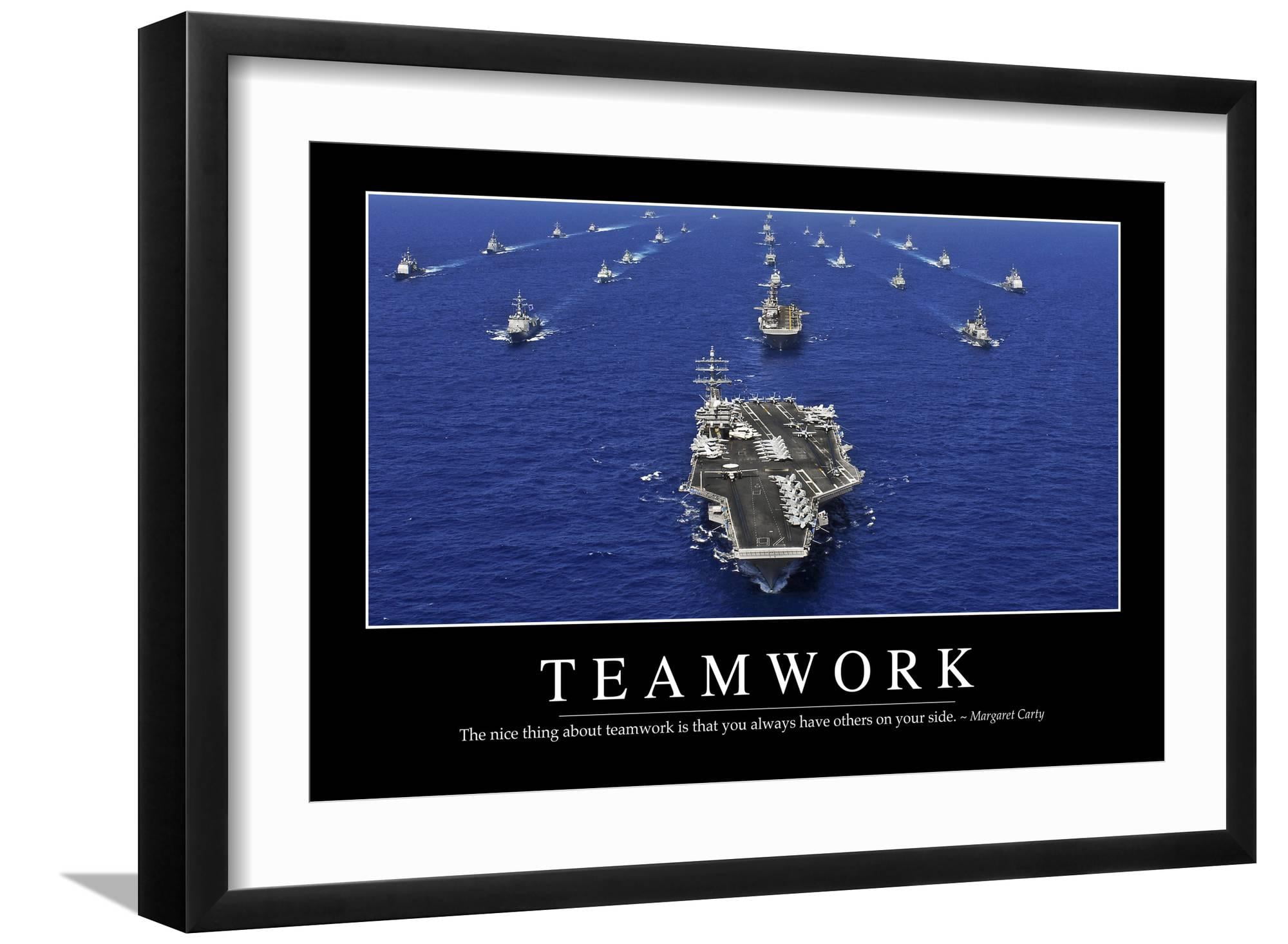 Art.com Teamwork: Inspirational Quote and Motivational Poster ...