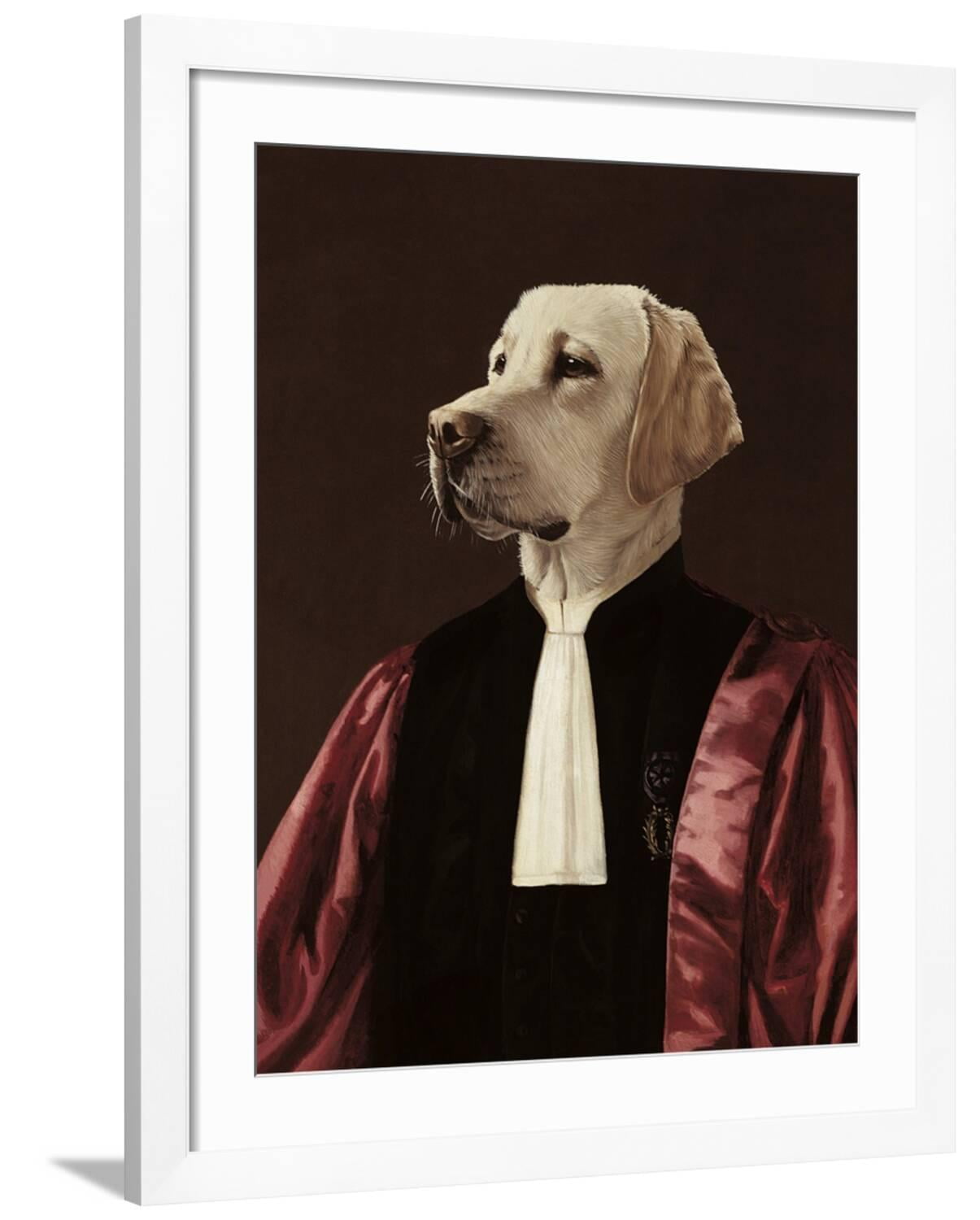 Art.com The Advocate Art Print by Thierry Poncelet, White Frame Wall ...