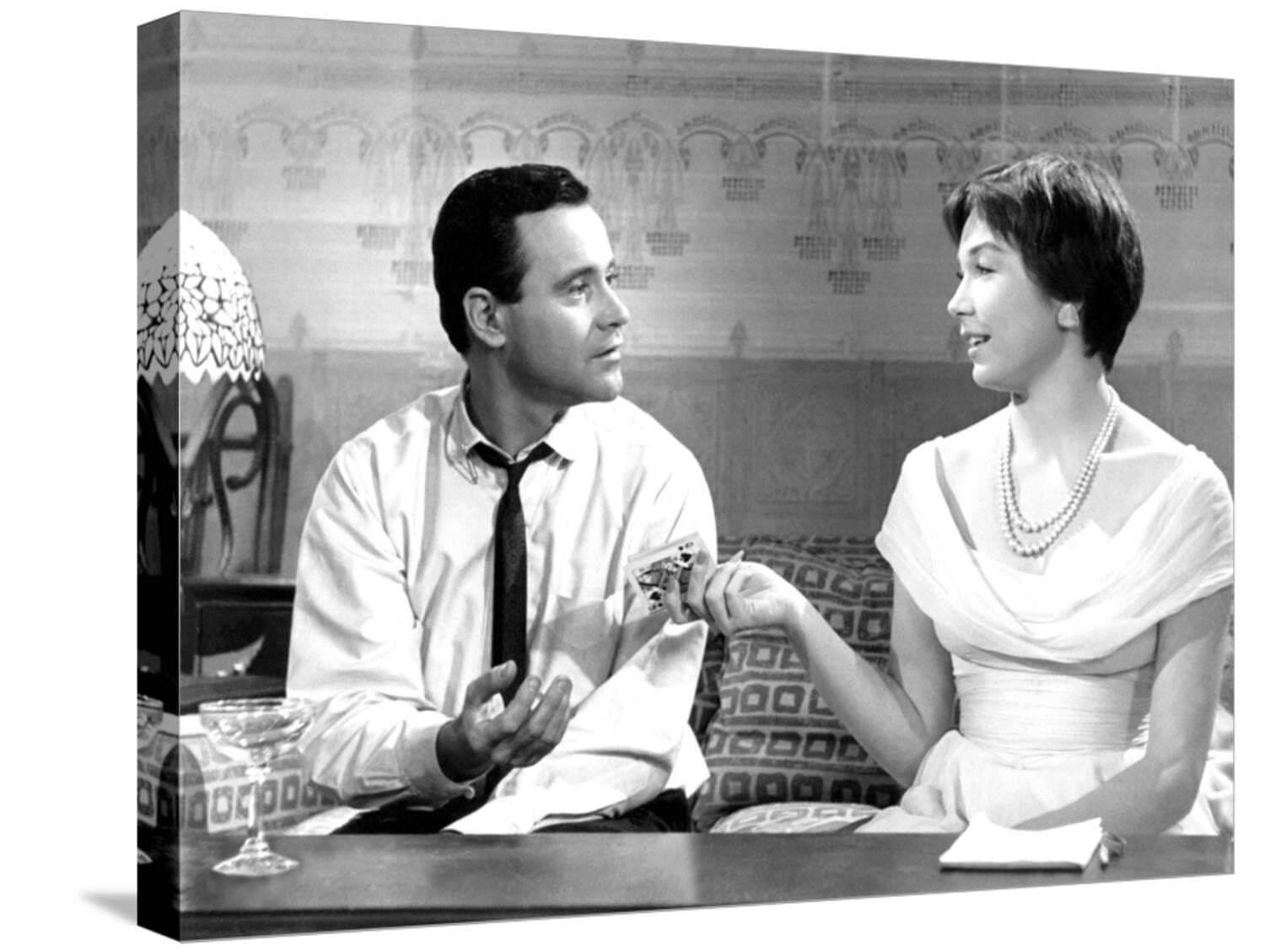 Art.com The Apartment, Jack Lemmon, Shirley MacLaine, 1960 Stretched ...