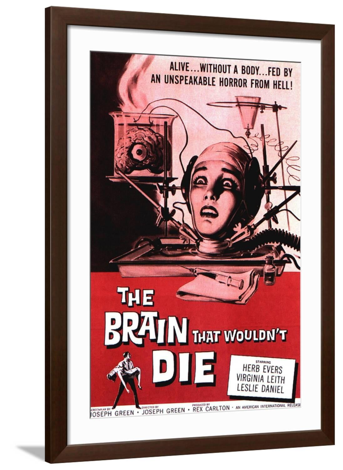 Art.com The Brain That Wouldn't Die, Virginia Leith, 1962 Art Print ...