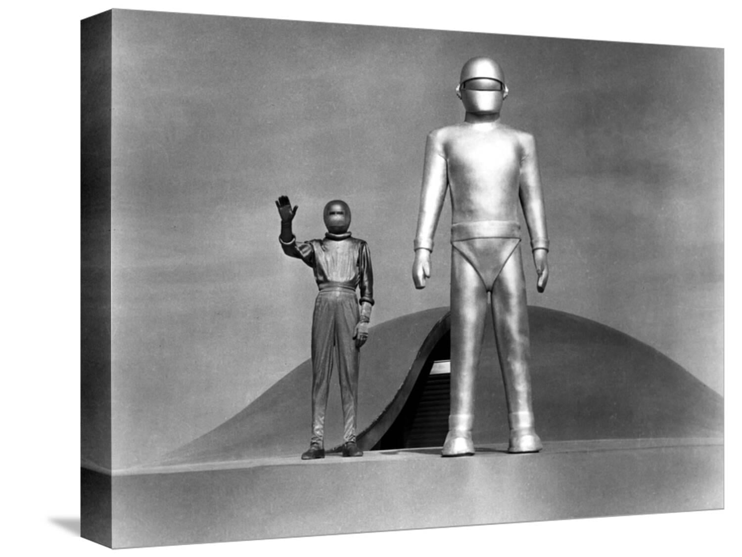 Art.com The Day The Earth Stood Still, Michael Rennie, 1951 Stretched ...