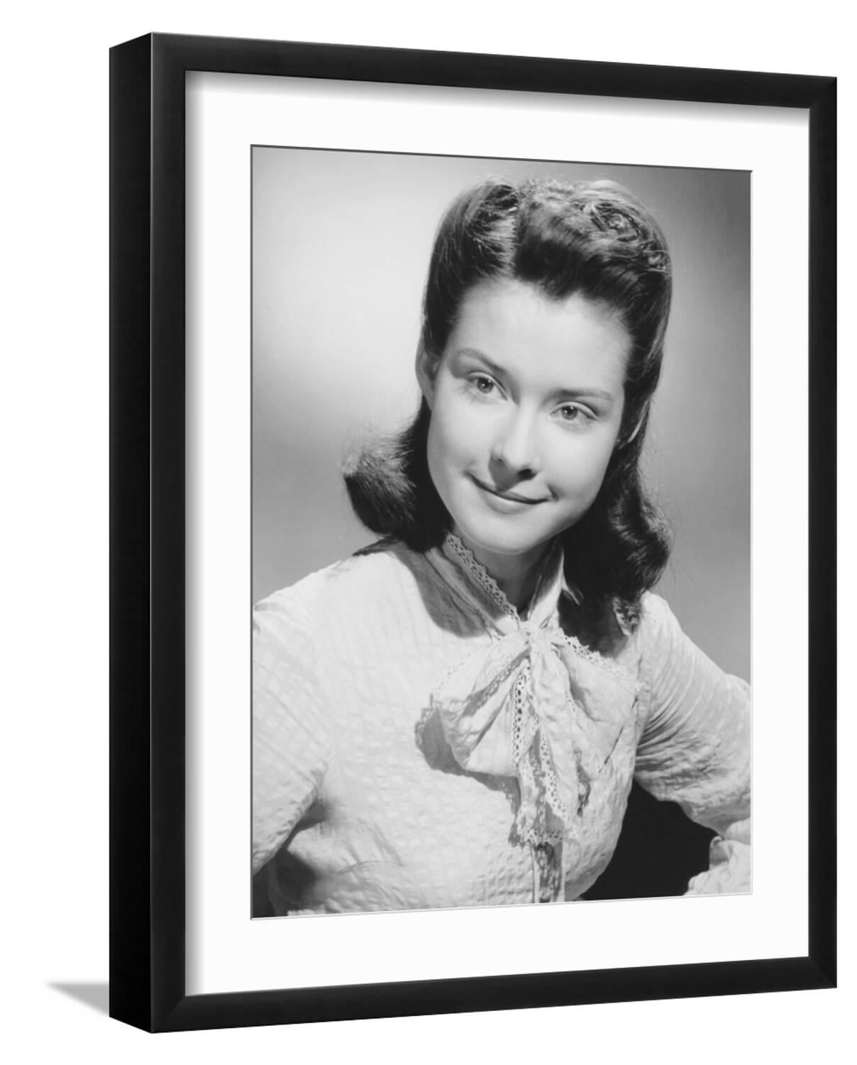 Art.com The Diary of Anne Frank, Diane Baker, 1959 Photo, Black Frame ...