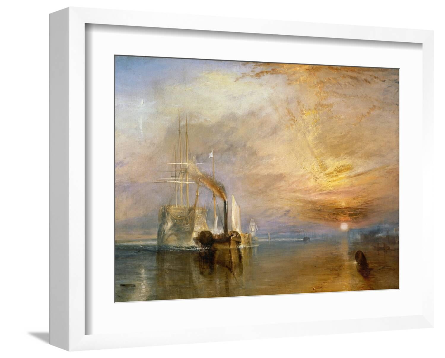 Art.com The Fighting Temeraire Tugged to Her Last Berth to be Broken Up ...