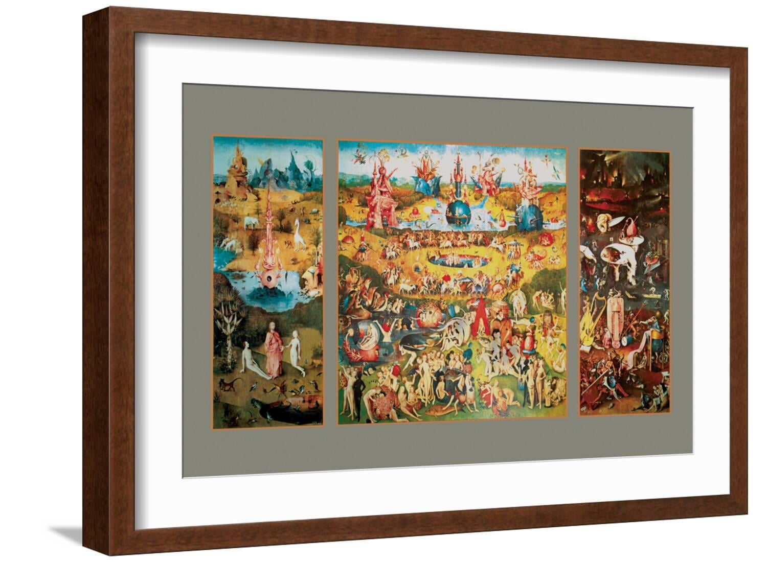 Art.com The Garden of Earthly Delights Art Print by Hieronymus Bosch ...