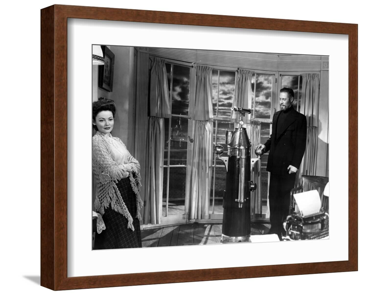 Art.com The Ghost and Mrs. Muir, Gene Tierney, Rex Harrison, 1947 Photo ...