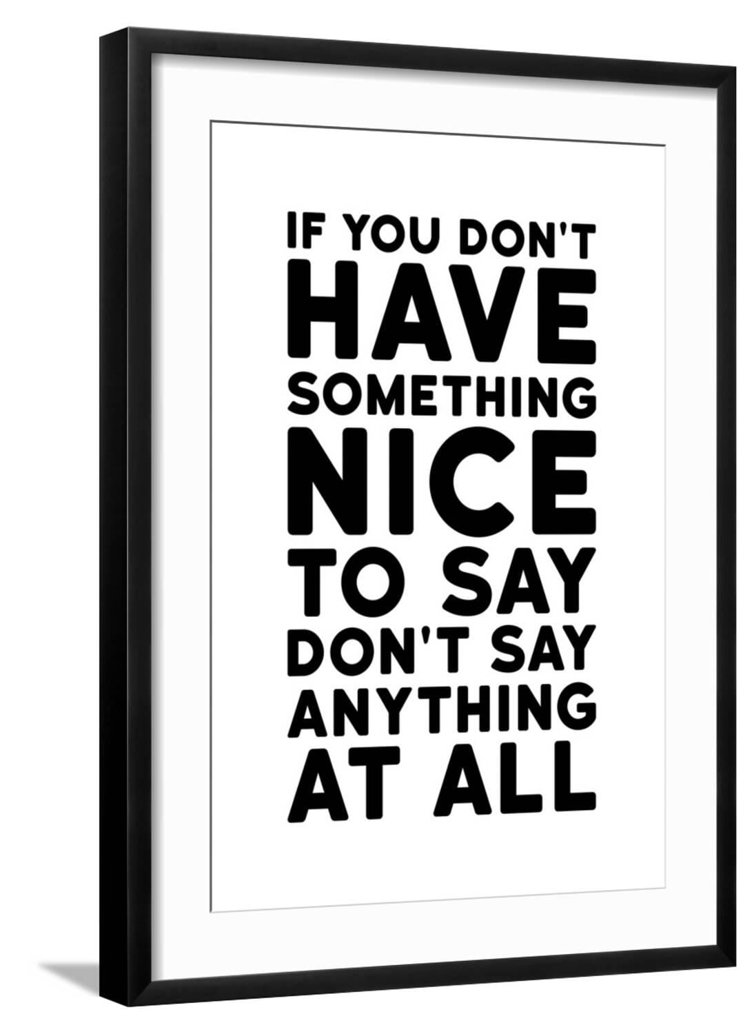 Art.com The Golden Rule Art Print, Black Frame Wall Art, 21" x 29 ...