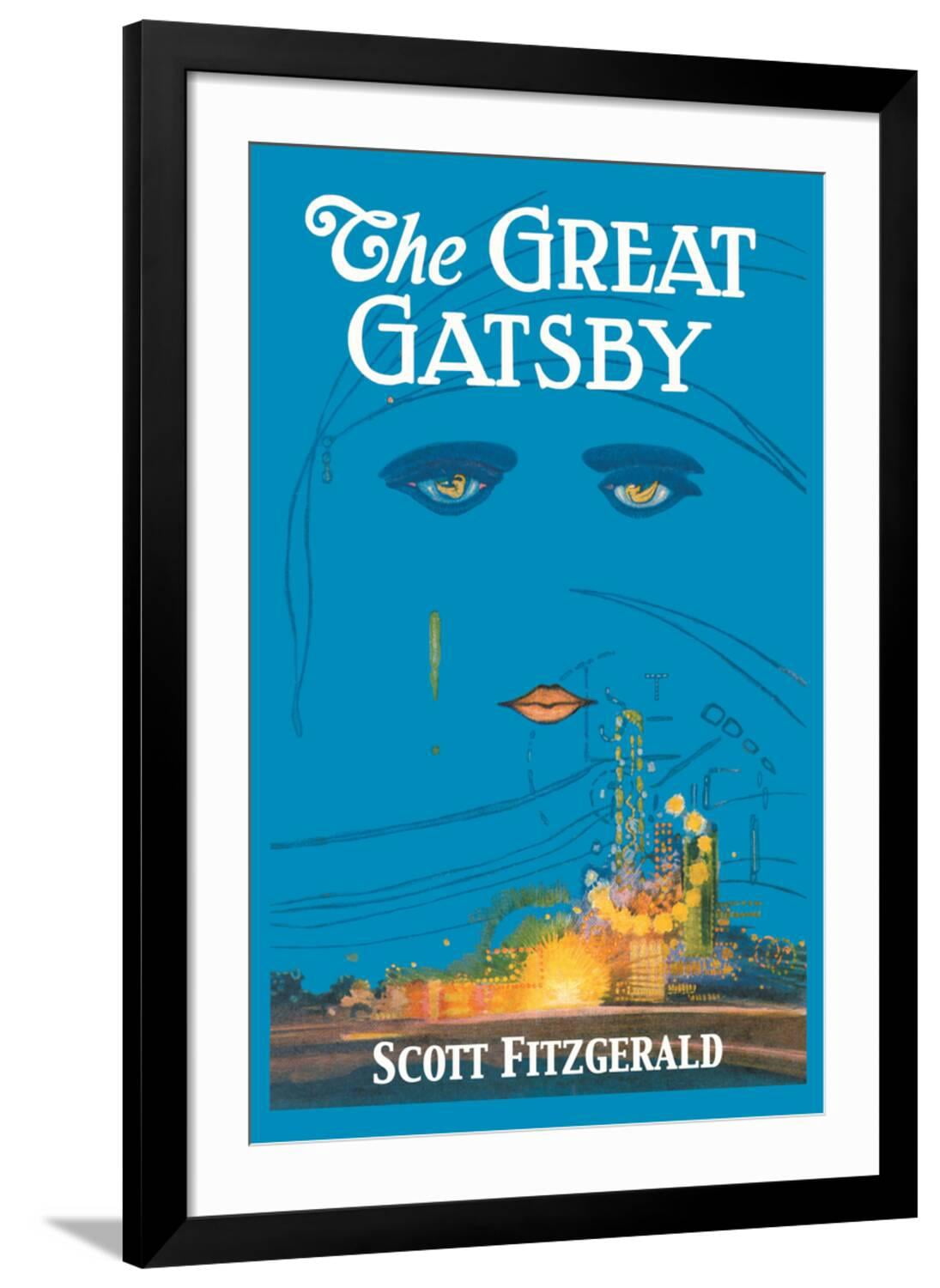 Art.com The Great Gatsby Art Print by Francis Cugat, Black Frame Wall ...