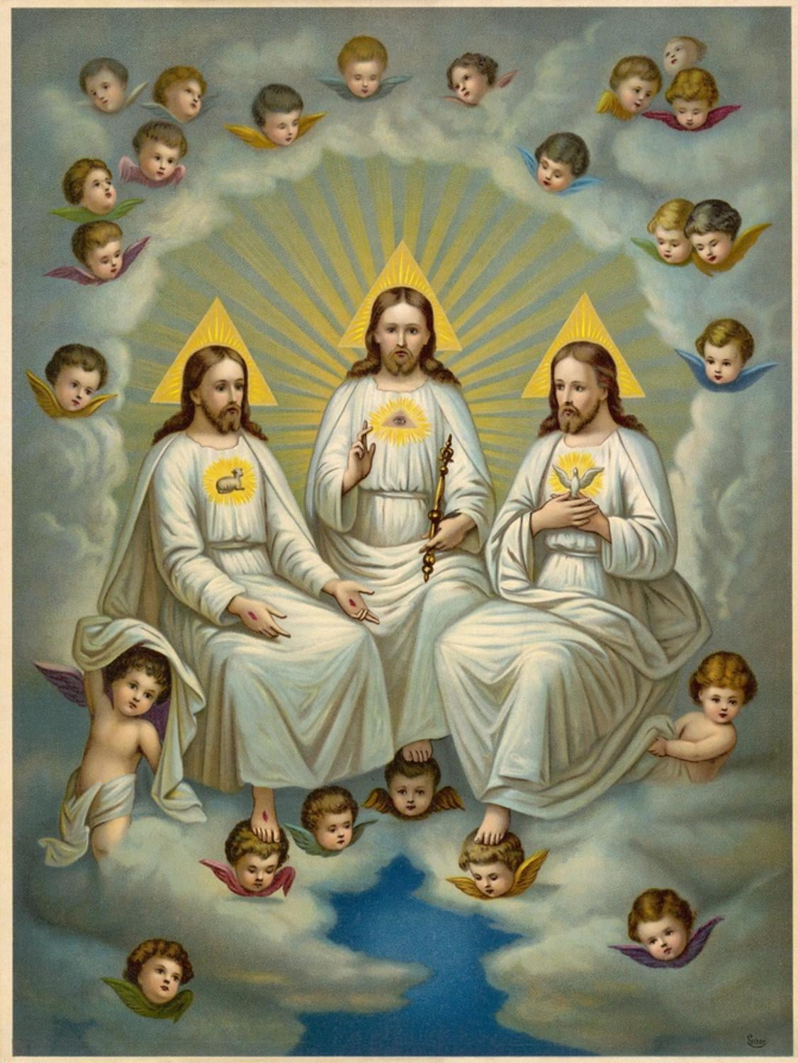 Art.com The Holy Trinity Art Print by Leiber, 12" x 16" - Walmart.com