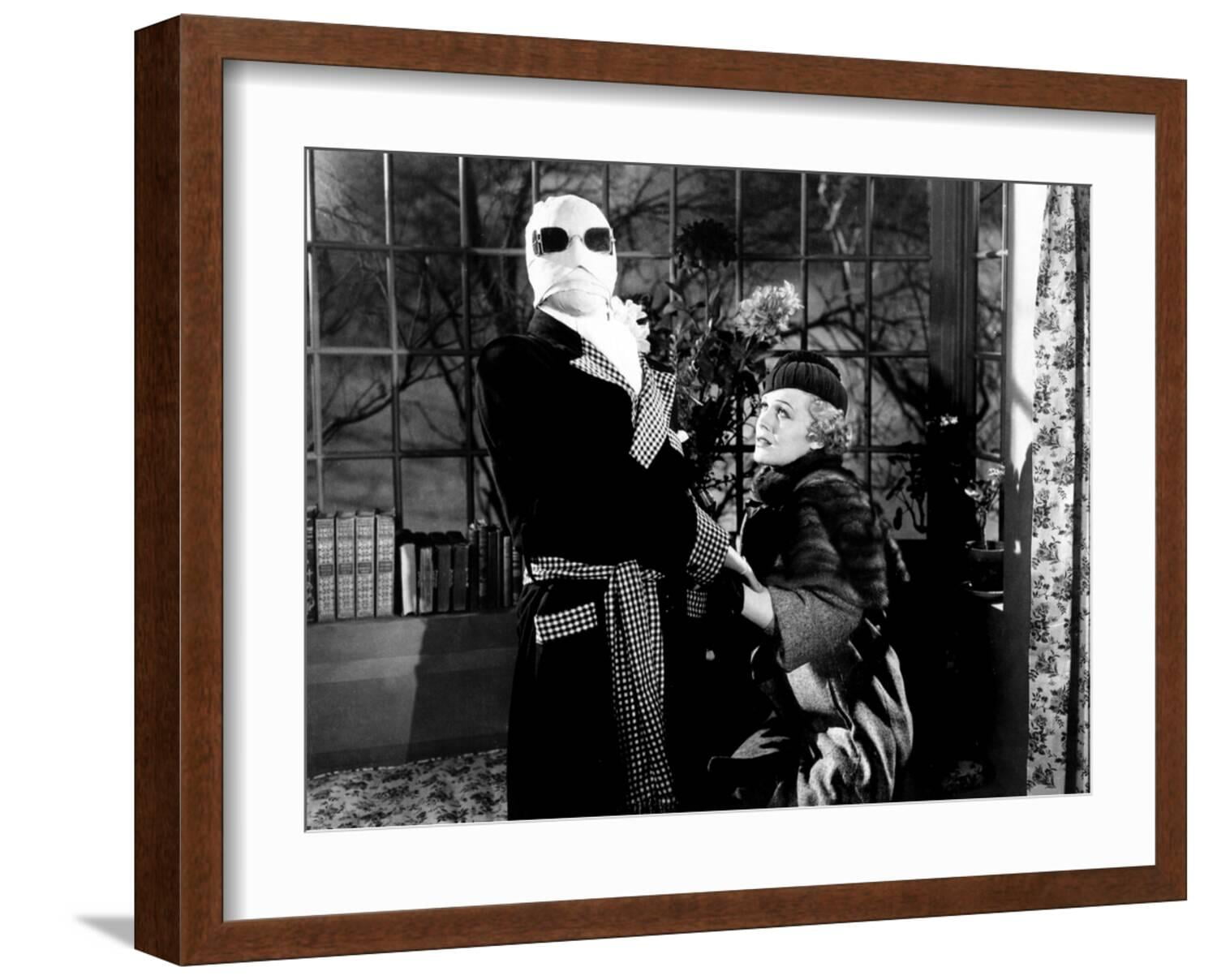Art.com The Invisible Man, Claude Rains, Gloria Stuart, 1933 Photo ...