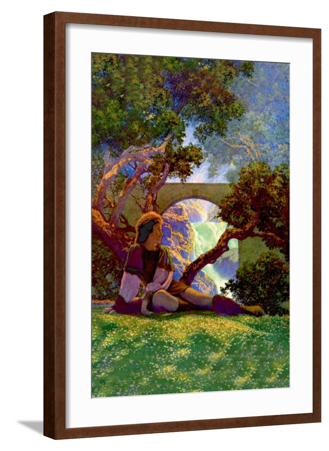 Art.com The Knave of Hearts in the Meadow Art Print by Maxfield Parrish ...
