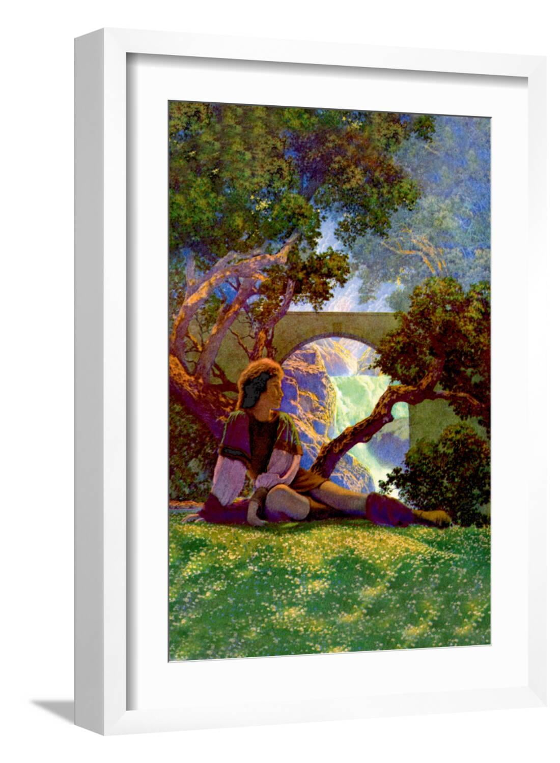 Art.com The Knave of Hearts in the Meadow Art Print by Maxfield Parrish ...