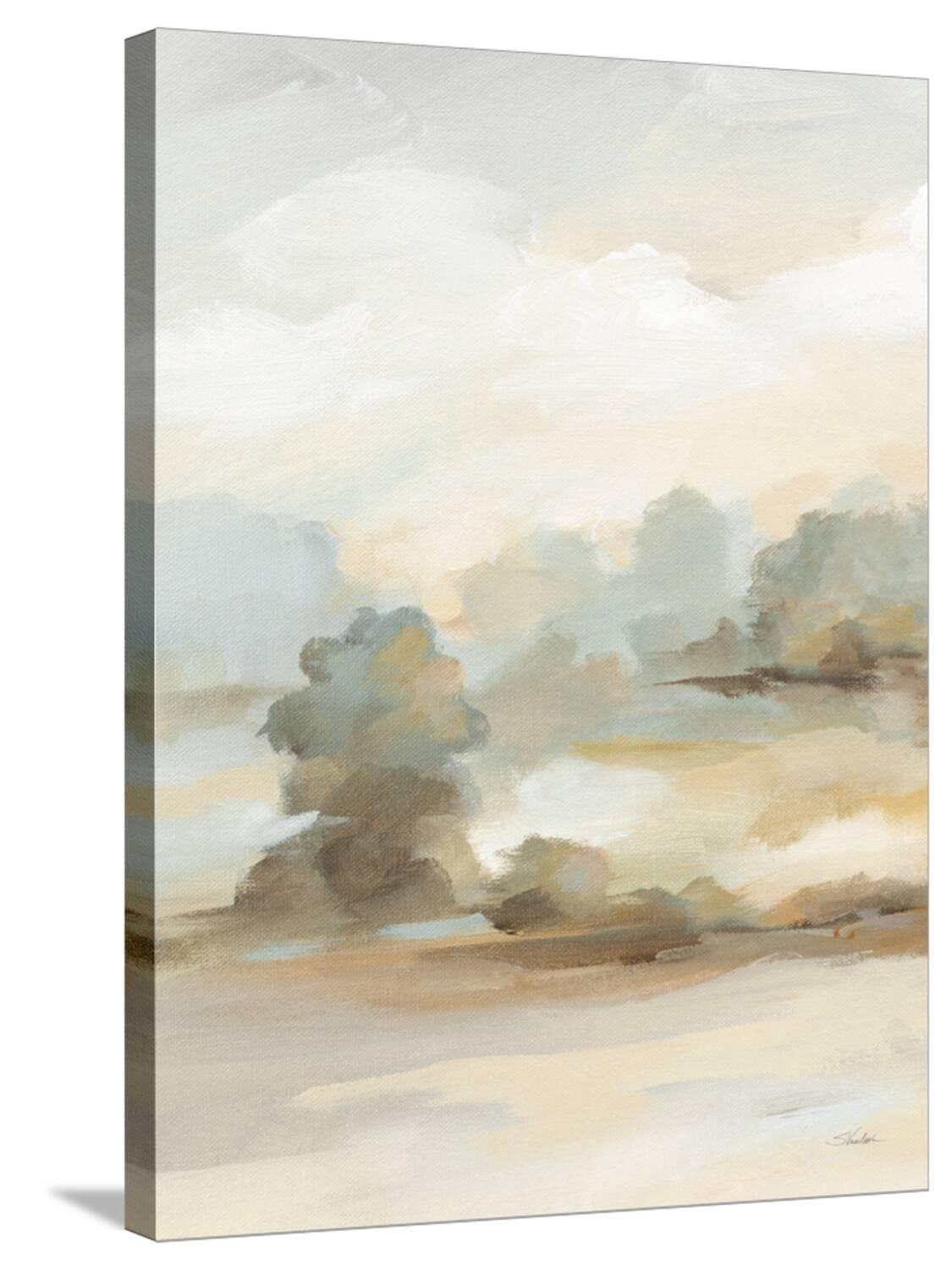Art.com The Old Farm Landscape II Stretched Canvas Print Wall Art by ...
