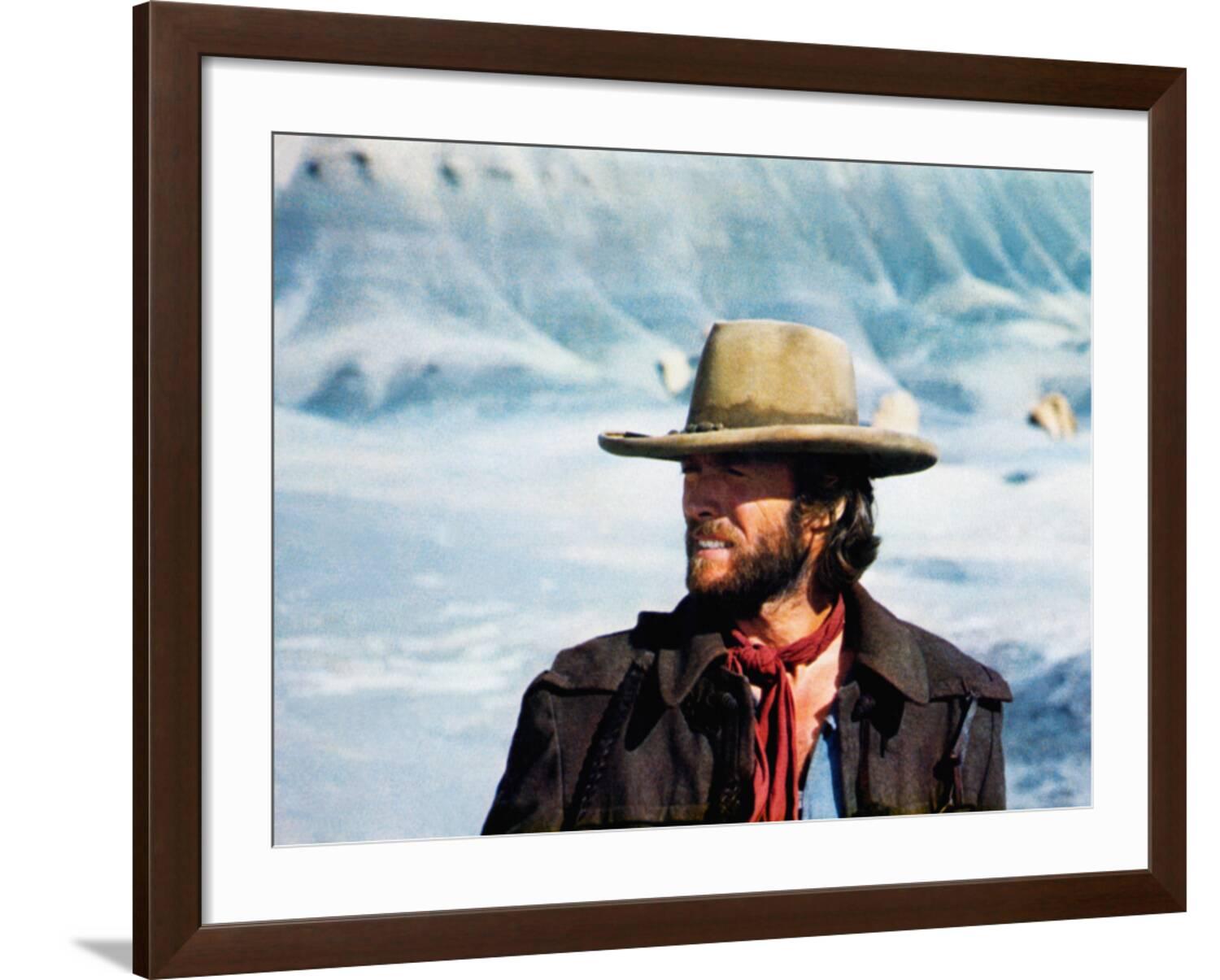 Art.com The Outlaw Josey Wales, Clint Eastwood, 1976 Photo, Brown Frame ...