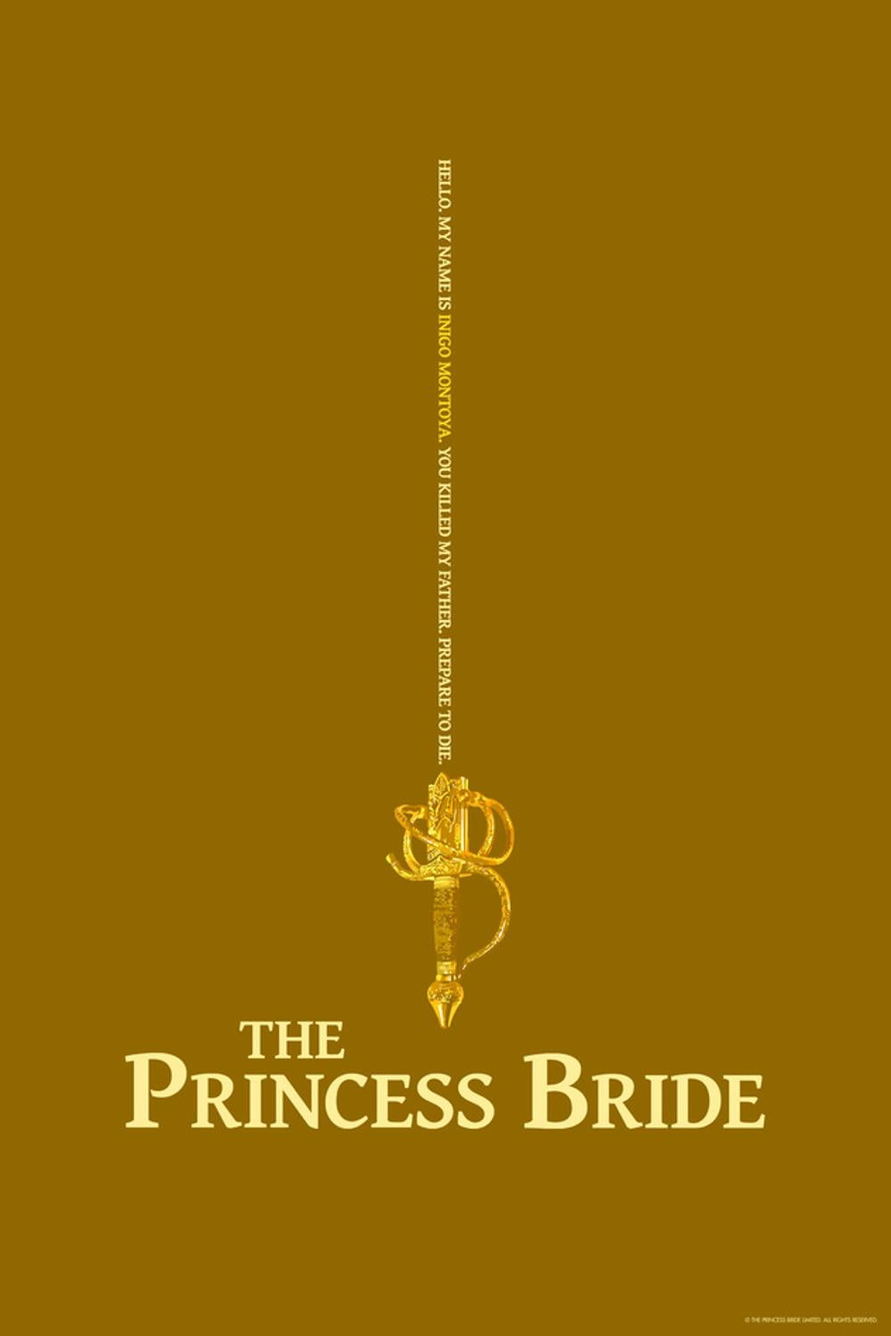 Art.com The Princess Bride - Inigo Montoya's Sword Art Print, 12" x 18 ...
