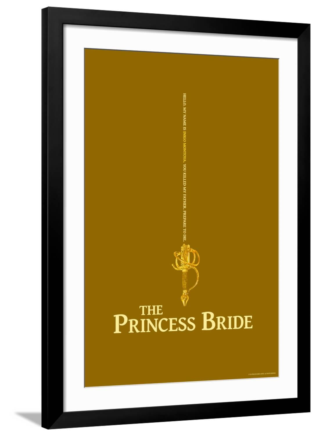 Art.com The Princess Bride - Inigo Montoya's Sword Art Print, Black ...