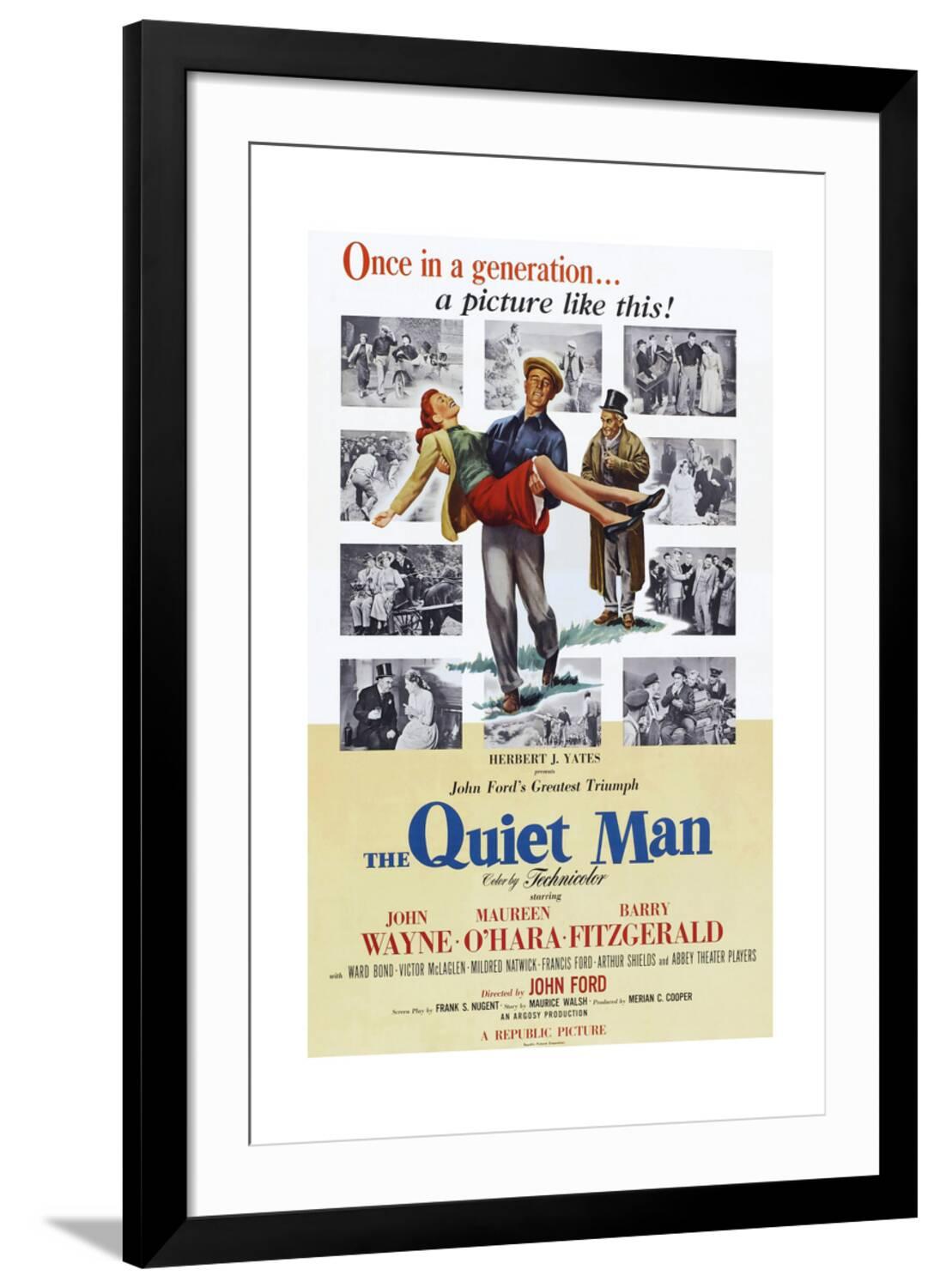 Art.com The Quiet Man, Maureen O'Hara, John Wayne, Barry Fitzgerald ...
