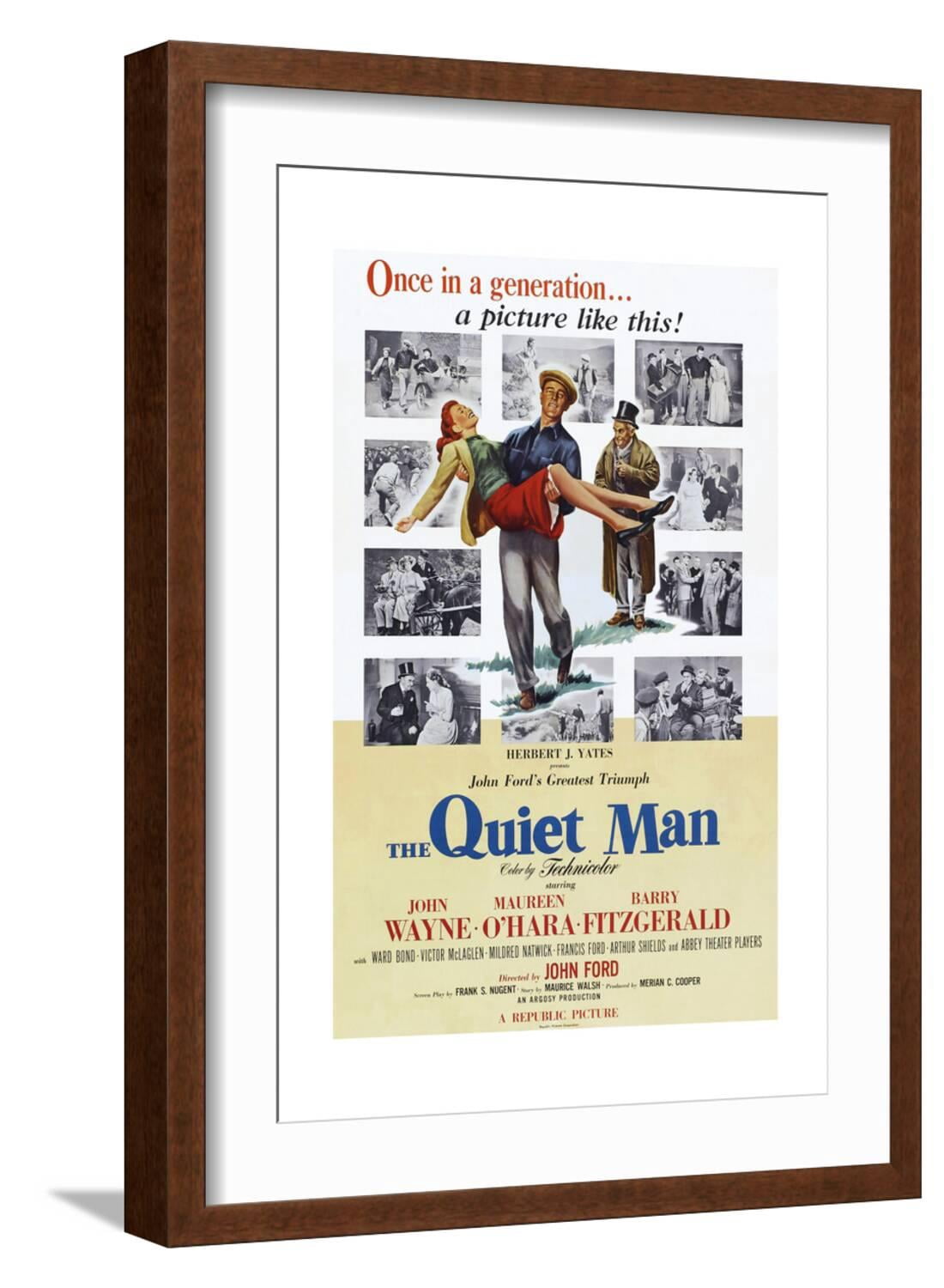 Art.com The Quiet Man, Maureen O'Hara, John Wayne, Barry Fitzgerald ...