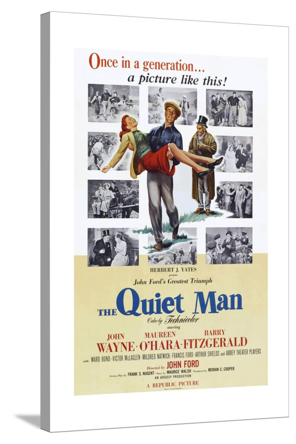 Art.com The Quiet Man, Maureen O'Hara, John Wayne, Barry Fitzgerald ...